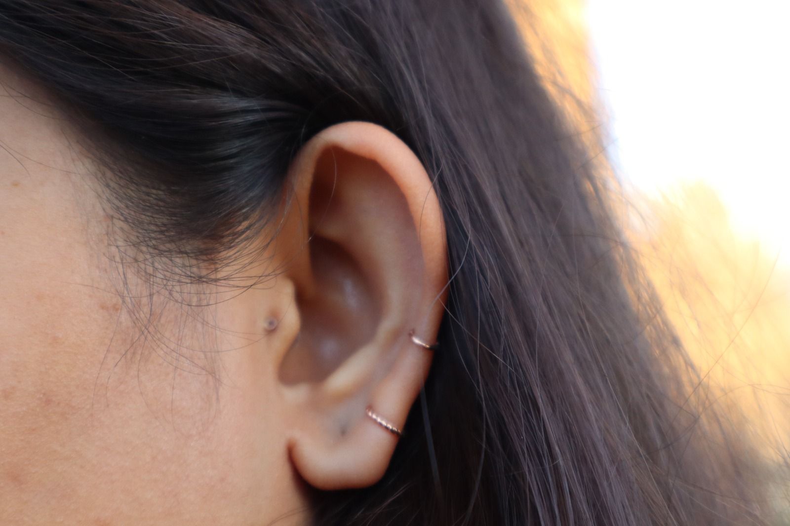 Gold Charlie Rope Mini Clicker Piercing | Solid 14 Karat | Fine Jewelry ...