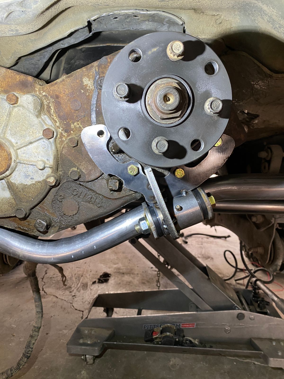 Transfer Case Support Kit - NP205 - TMR Customs