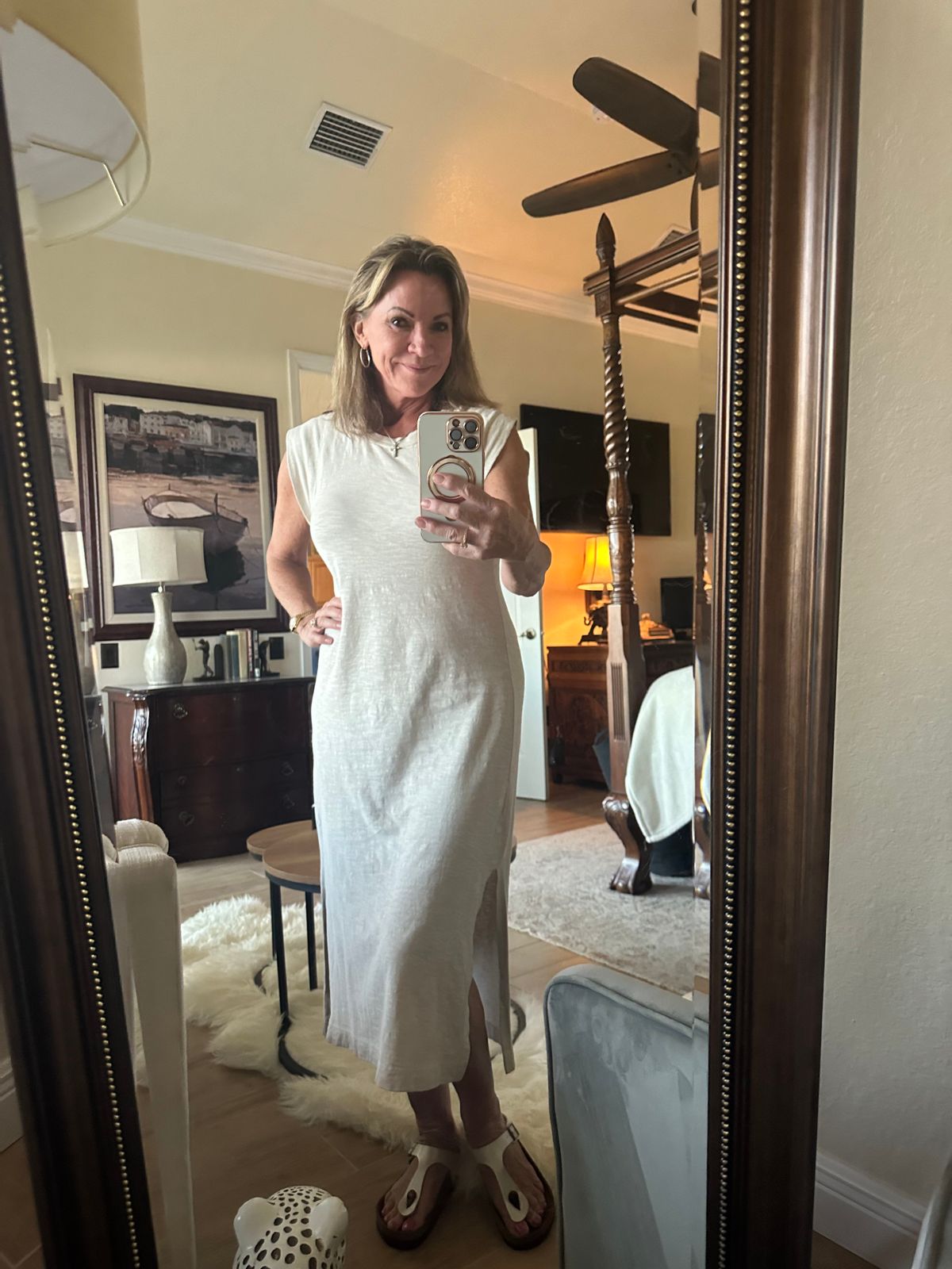 Georgia Slub Muscle Tank Dress – Rowan