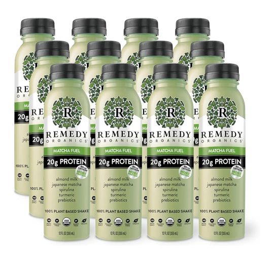 Matcha Fuel Plant-Based Wellness Shake with Prebiotics, Maca, Turmeric ...