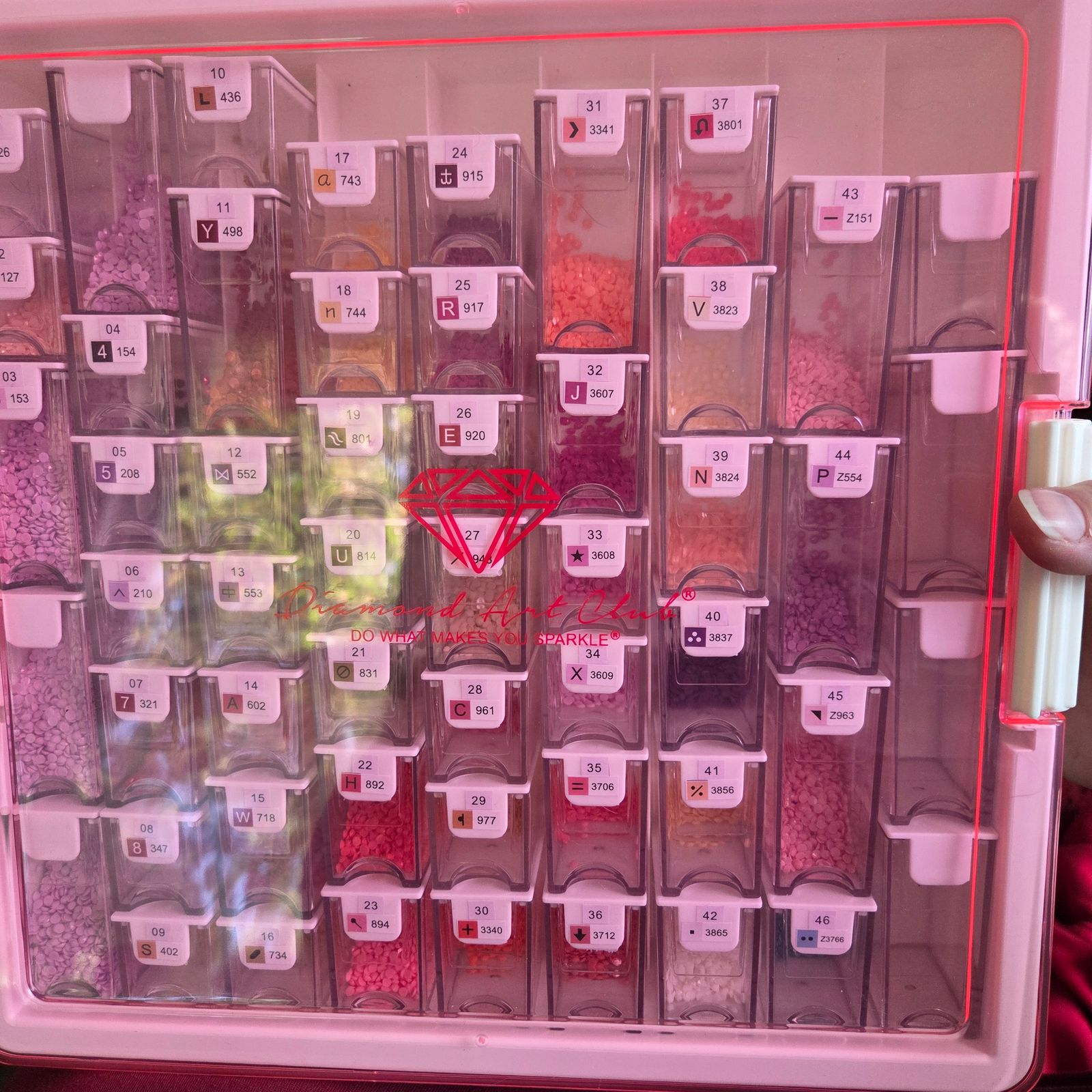 Premium 54-Container Diamond Storage Organizer – Diamond Art Club