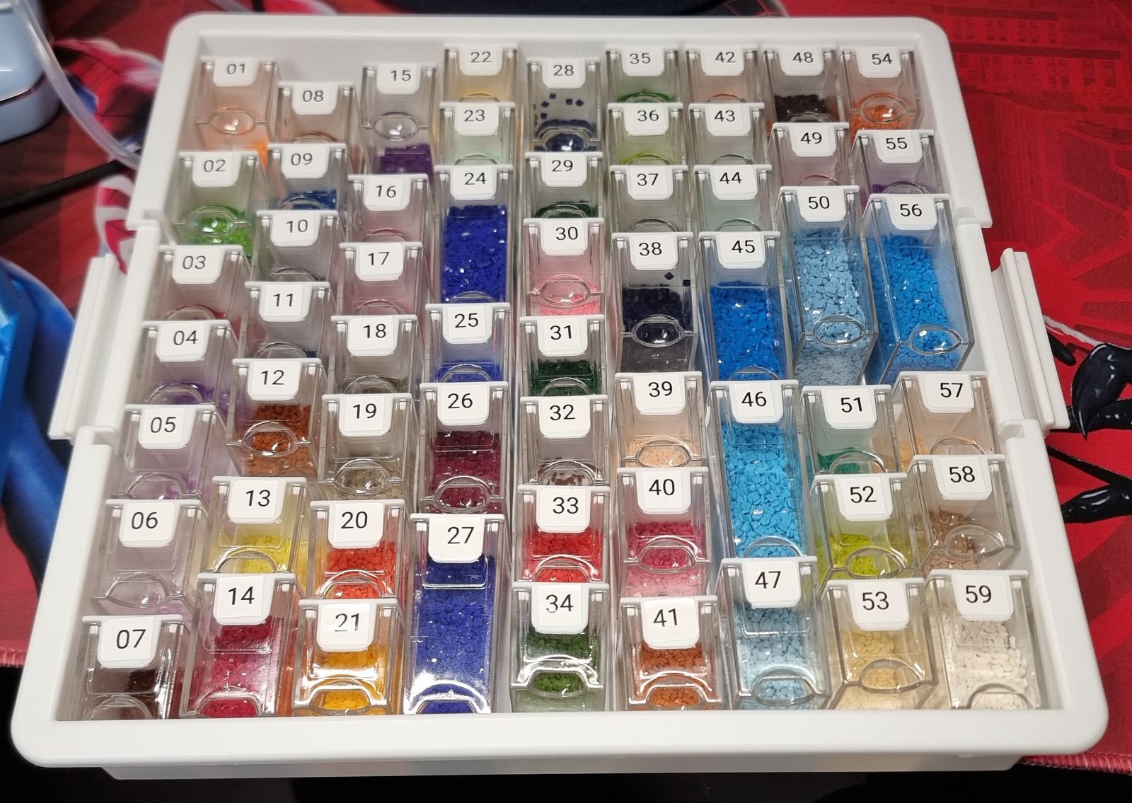 Premium 54-Container Diamond Storage Organizer – Diamond Art Club