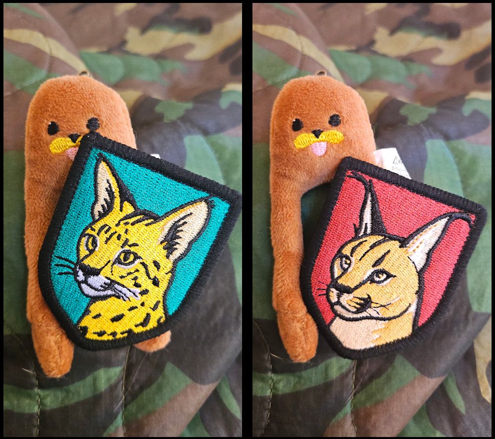 Rhodesian Caracal "Floppa" Brigade Patch – KommandoStore
